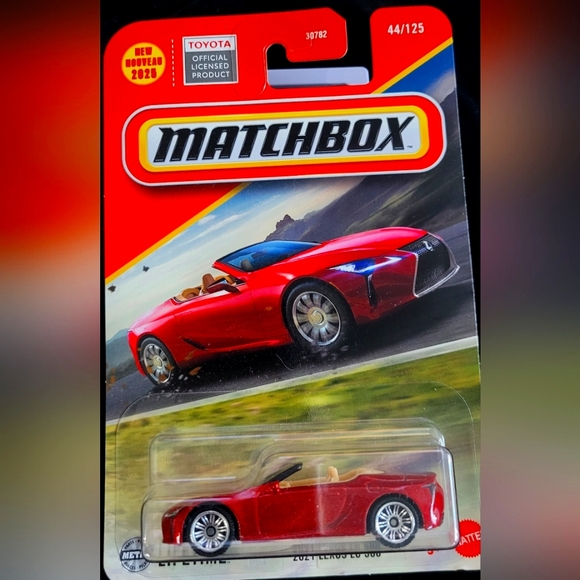 Match | Toys | Match Box Red Sports Car Toy Vehicle 22 Lexus Lc 500 ...